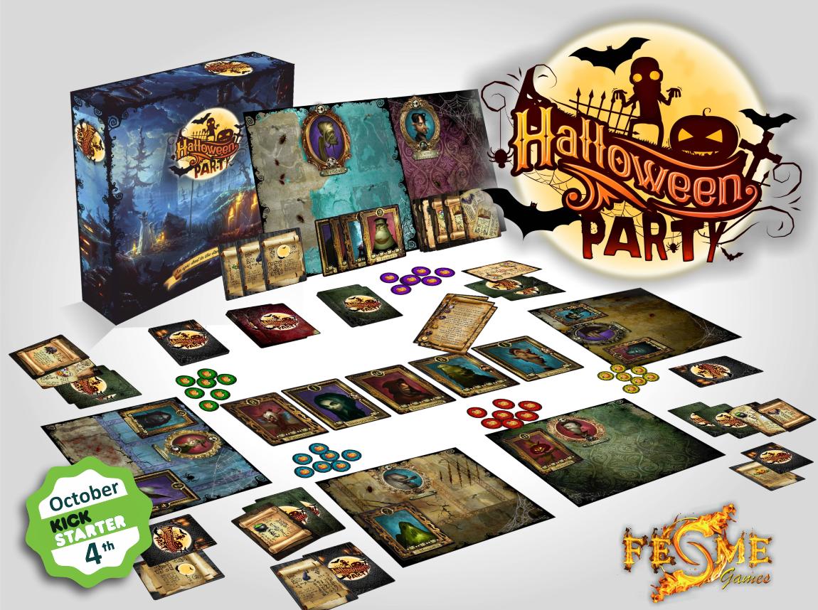 Halloween Party, una terrorífica fiesta de Fesme Games a Kickstarter