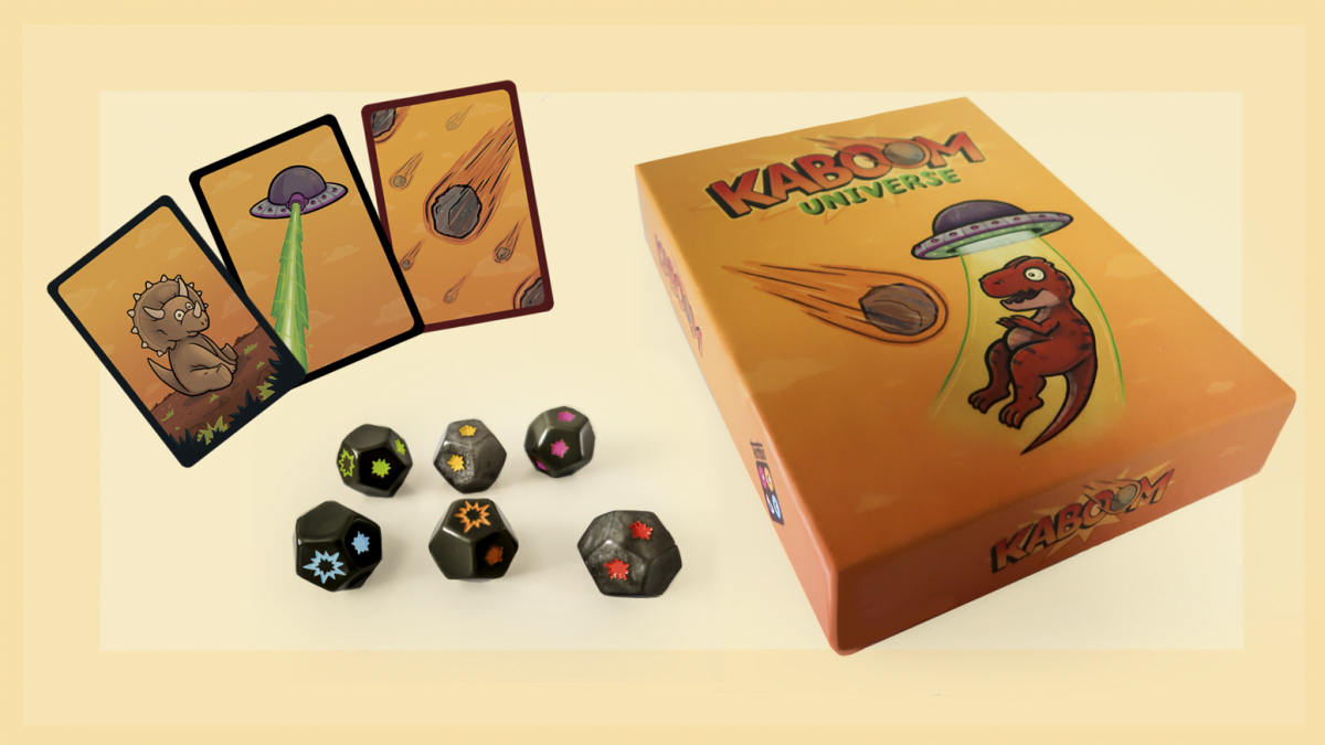 Kaboom Universe diseñado por Alvaro G. Echave, reseña by David
